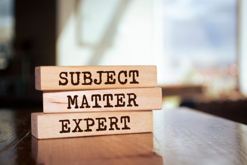 Bid Success: Securing Subject Matter Experts - TenderEyes